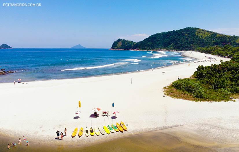Praias de São Sebastião: belas praias perto de São Paulo - Estrangeira